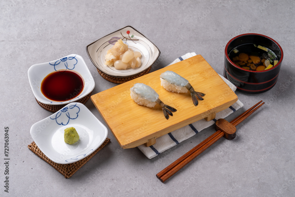 Flatfish, sushi, salmon, fish, sashimi, shrimp, tuna, Japanese, big ...