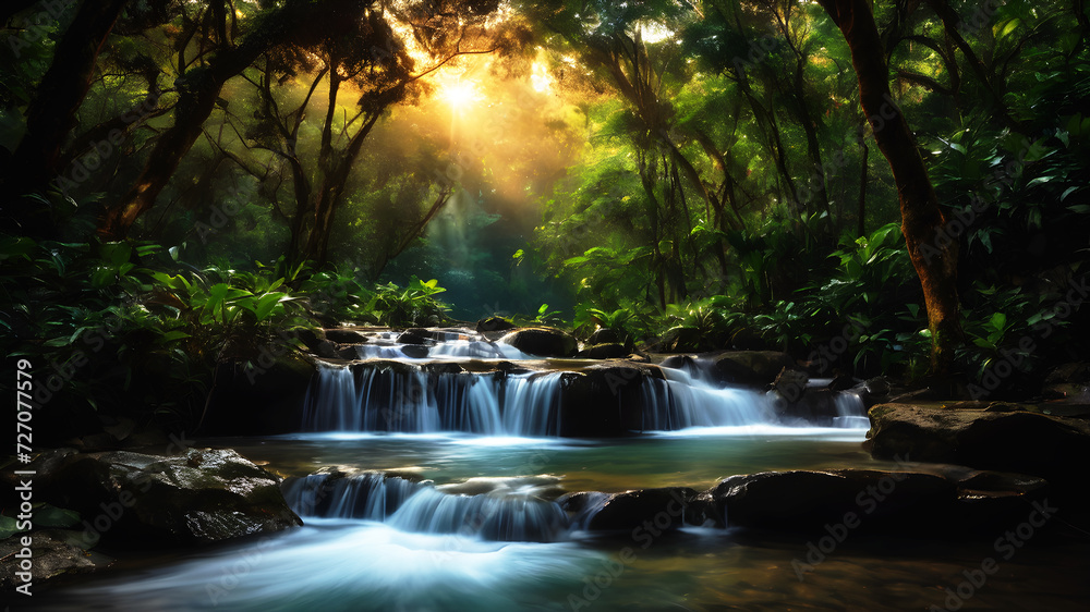 the mesmerizing transformation of the sky as it transitions from day to ...