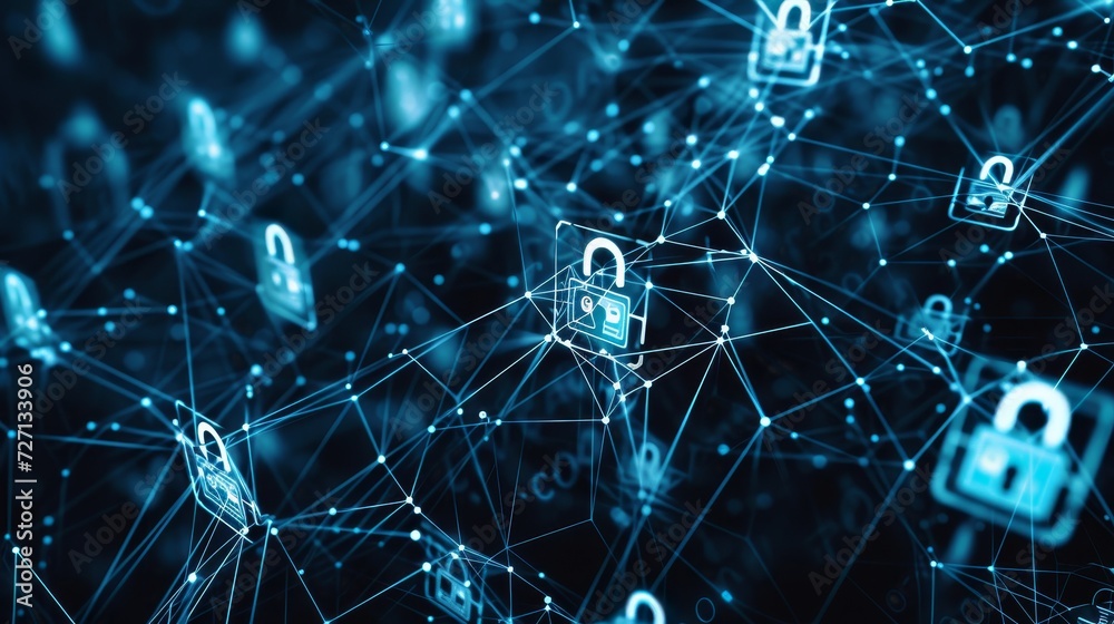 Interwoven Safety: Security Signs Forming a Network Amidst the Lock ...