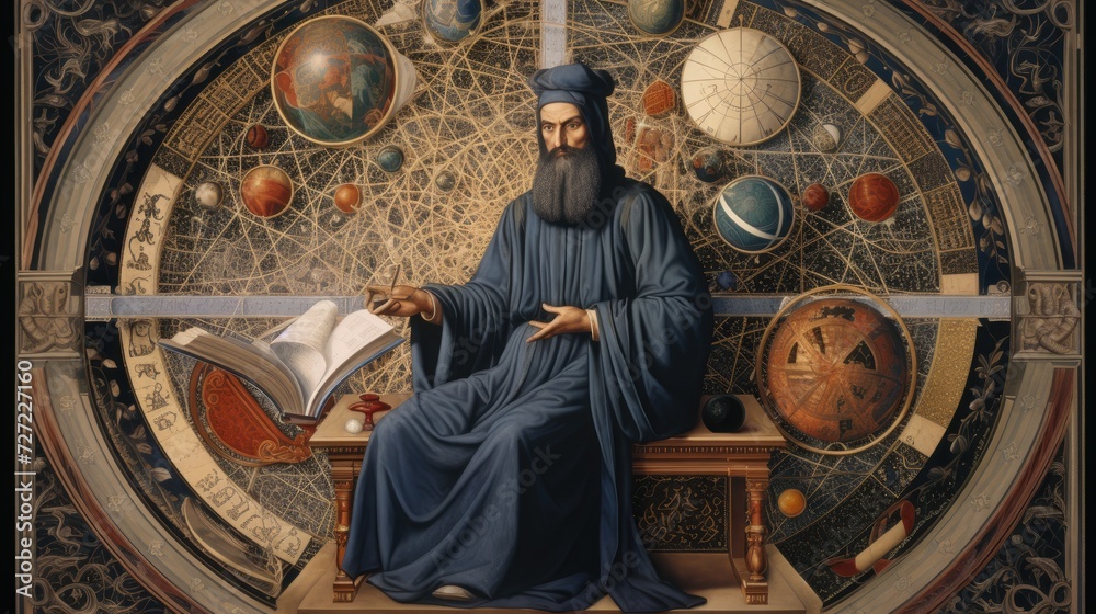 Medieval Muslim scientists provided advances in modern science Stock ...