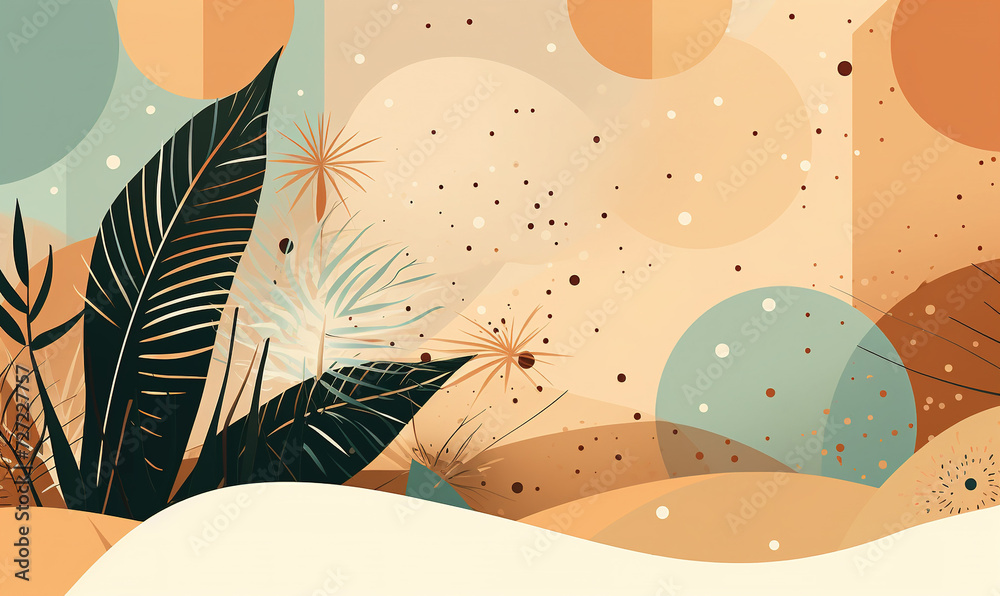 boho background wallpaper image for desktop PC or mac Stock ...