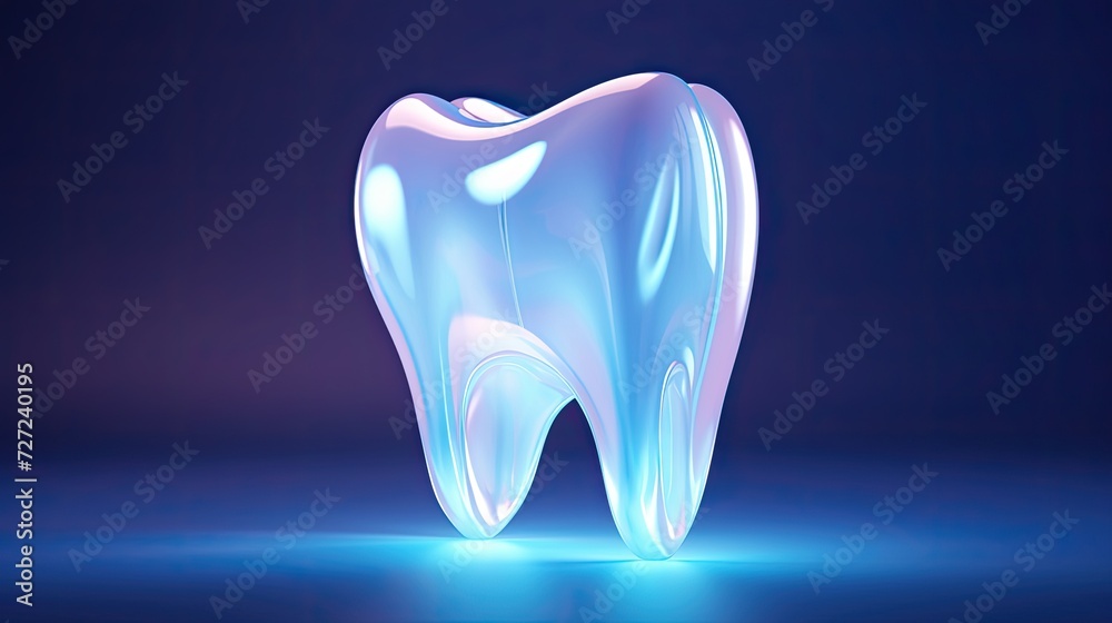 Detailed imagery of futuristic teeth anatomy, illustrating potential ...