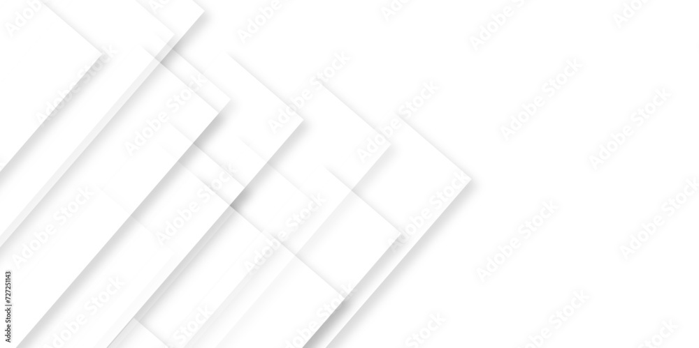 Modern Abstract white background design with layers of textured white ...
