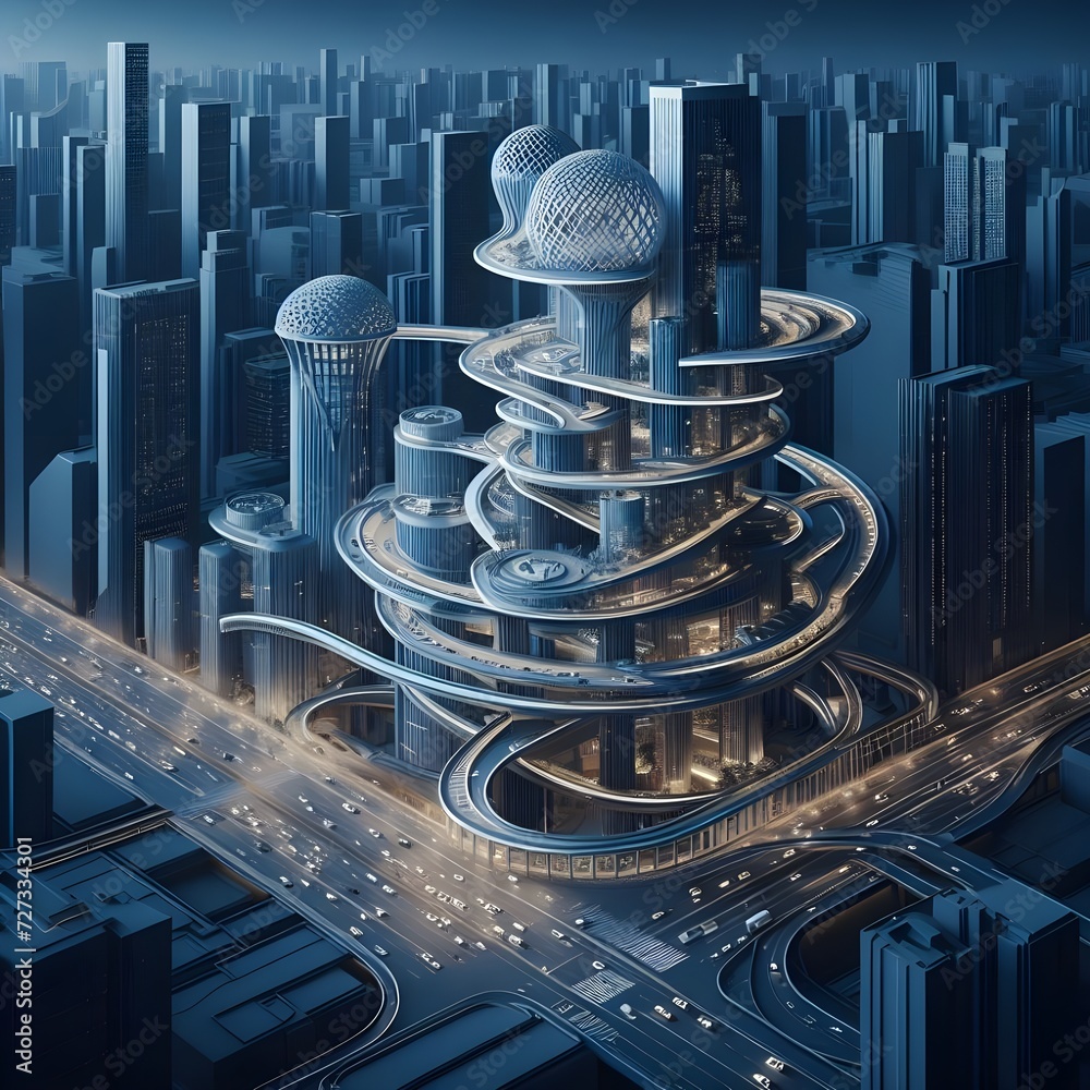 A picture showing the design and structure of buildings, bridges, and ...