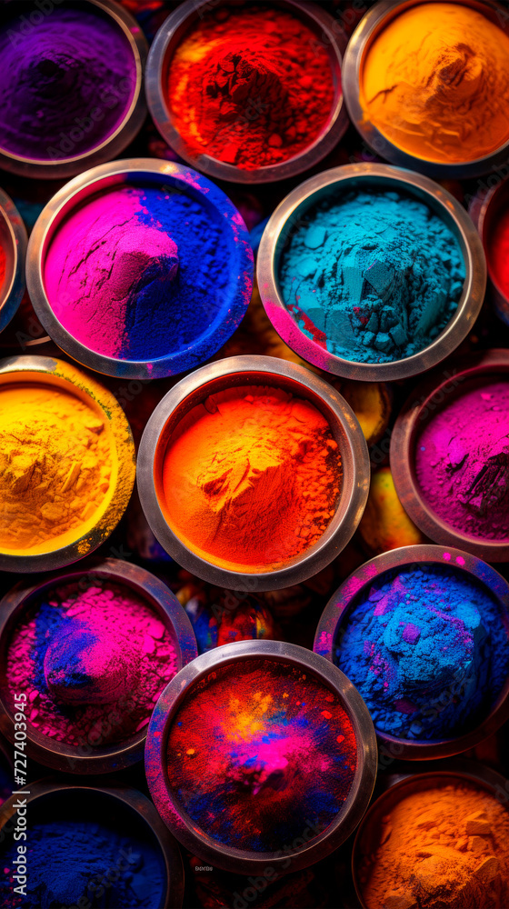 Steeped in the cultural richness of Indian festivals, this image is ...