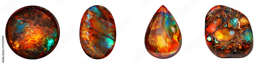 Matrix Opal clipart collection, vector, icons isolated on transparent ...