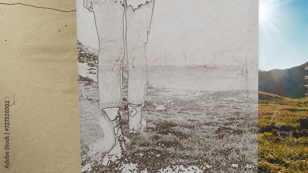 Collage Transition Stock Template | Adobe Stock