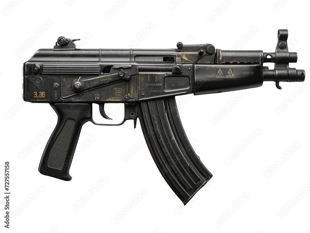 Compact Submachine Gun Stock Photo | Adobe Stock