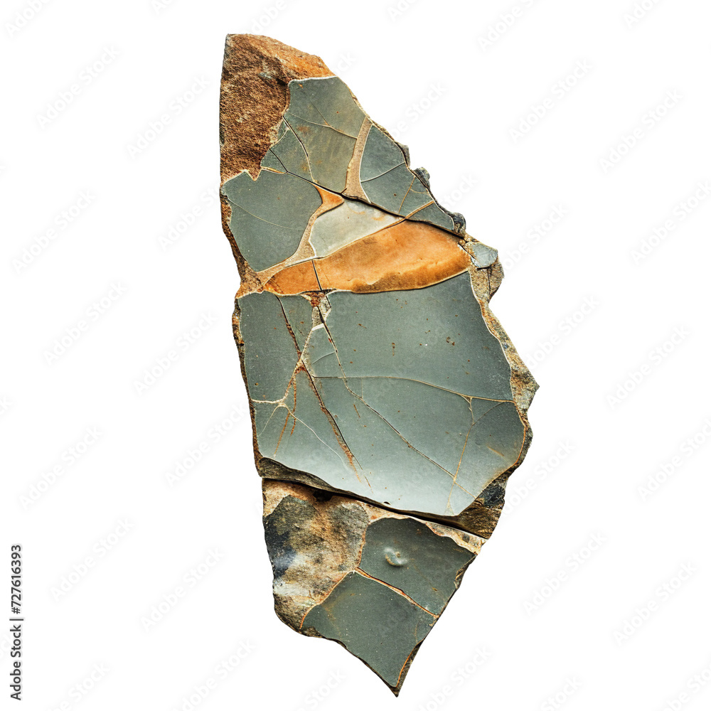 Pottery Shard, transparent background, isolated image, generative AI ...