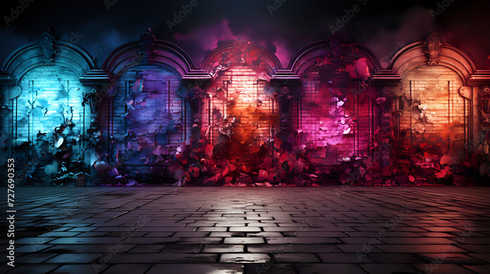 Mystical Decay: Abstract Gothic Architecture. A haunting gothic ...