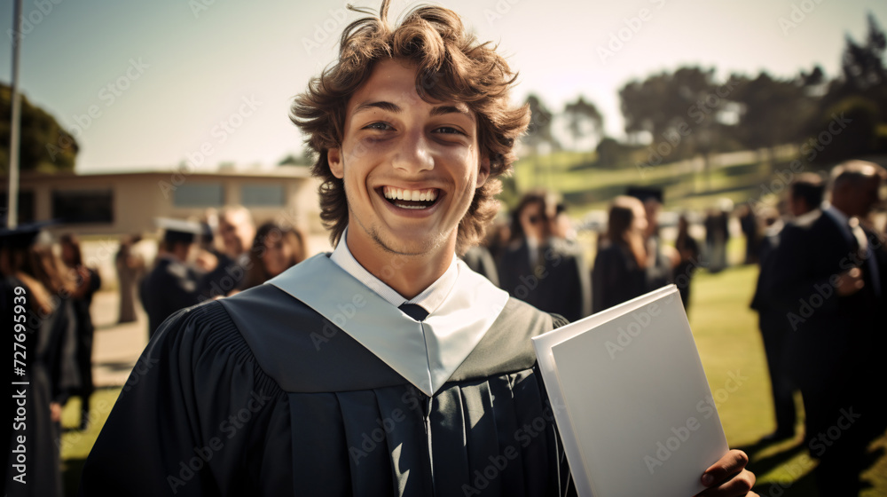 University students celebrate education success at graduation ceremony ...