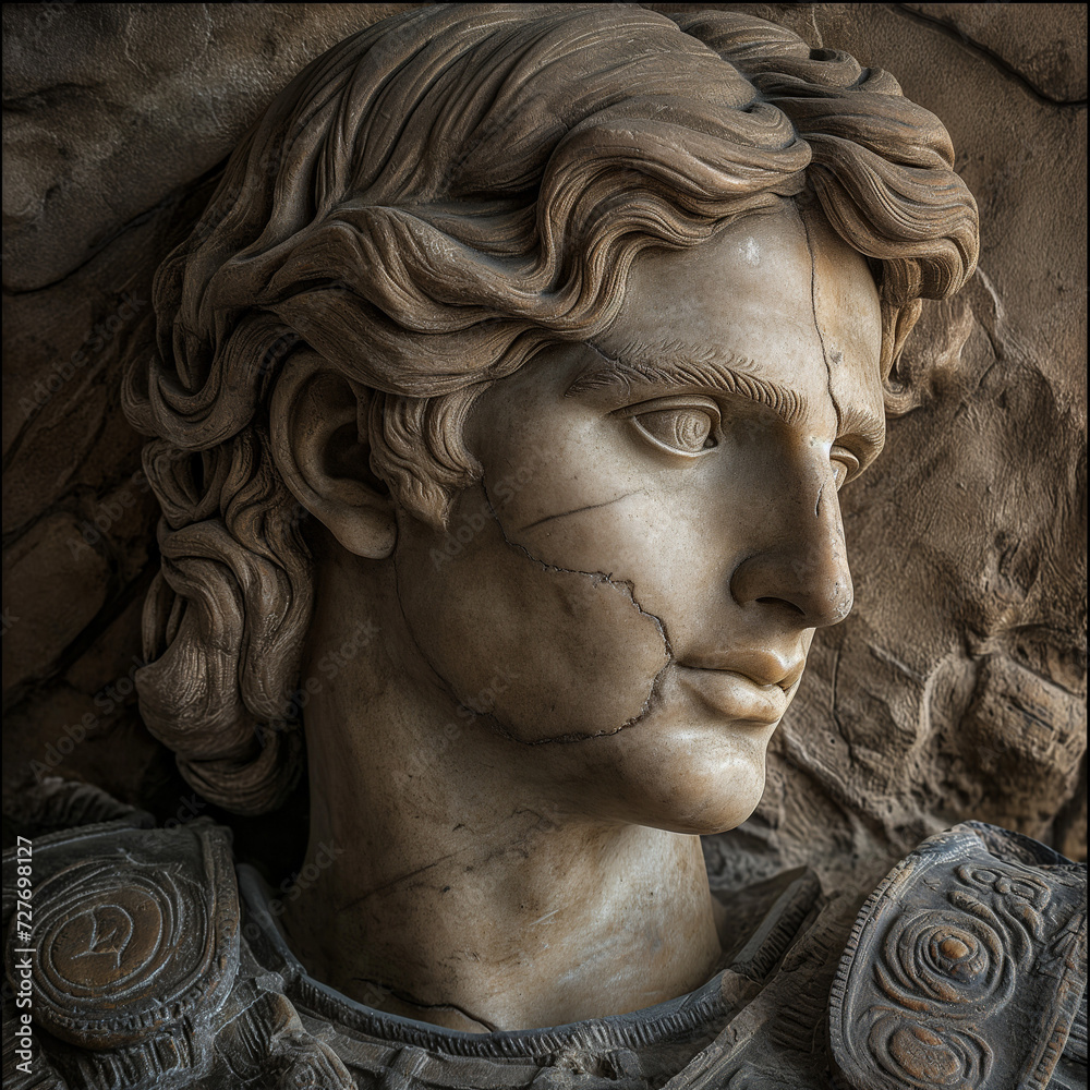 Alexander the Great was depicted in various artistic media during his ...
