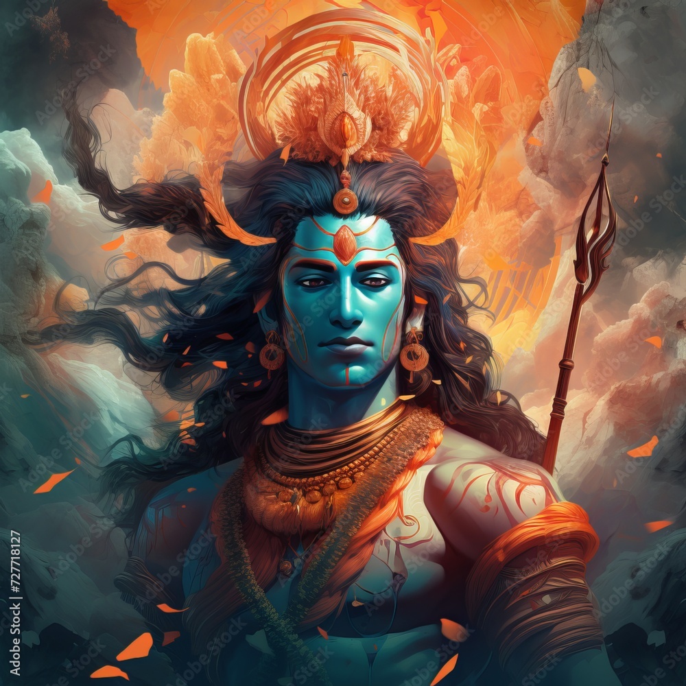 Sacred Depictions of Lord Rama: Symbolism and Devotion in Religious Art ...