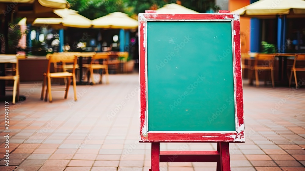 Empty sandwich board for a menu. From classic to unique, we've got a ...