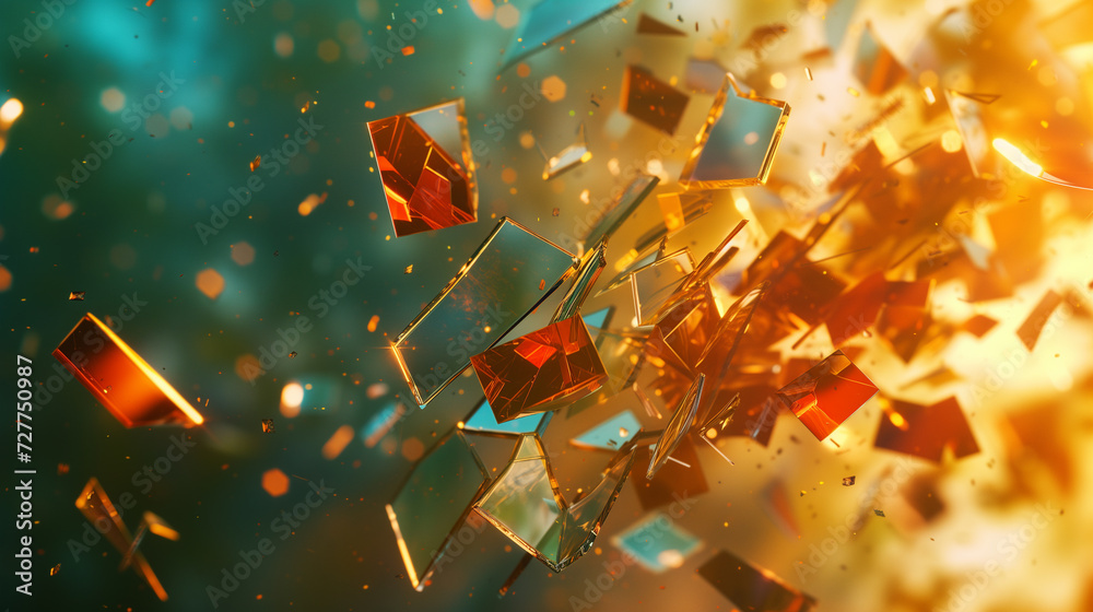 Shattered Glass Smashed Glass Texture Broken Glass Wallpaper Stock Illustration Adobe Stock