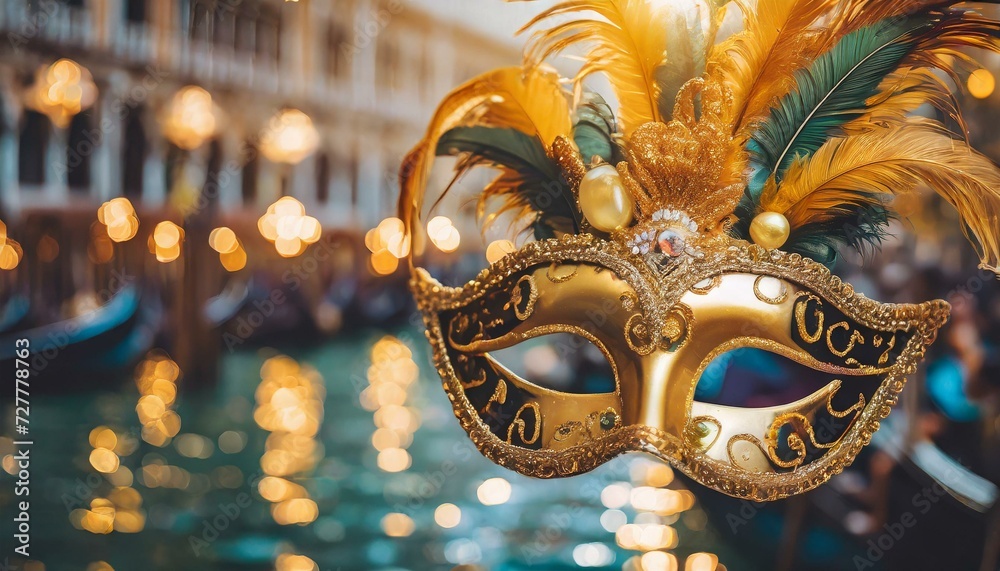 Venetian Splendor: Carnival Masks and Glittering Gold for an Enchanting ...