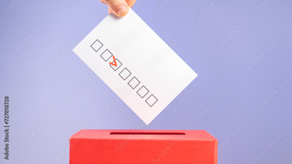 Russian political election vote concept, Russian presidential election ...
