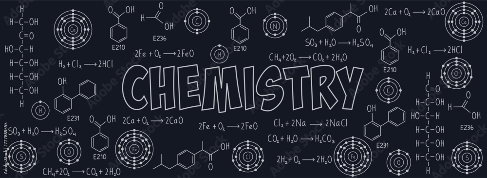 Exercise notes, formulas and equations of chemistry, organic chemistry ...