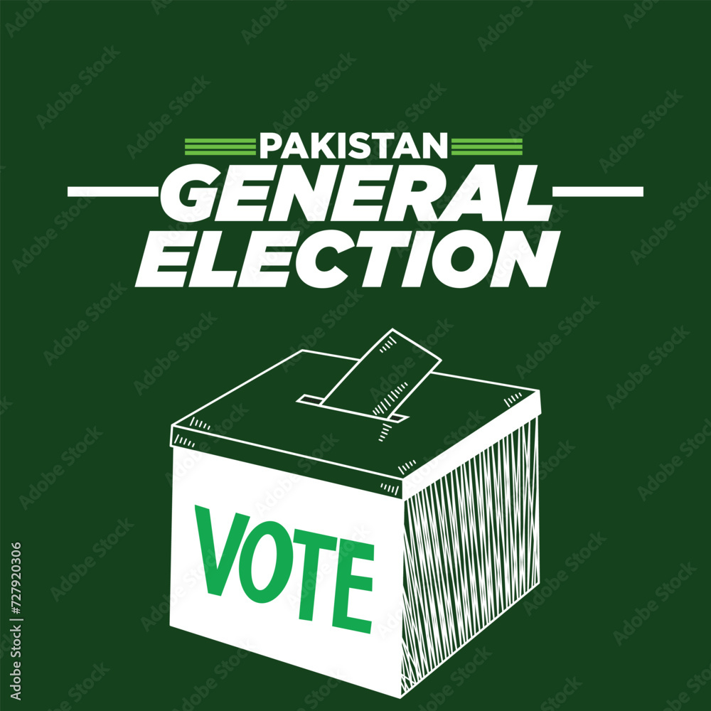 "Pakistan General Election" design. Elections Campaign design with a ...