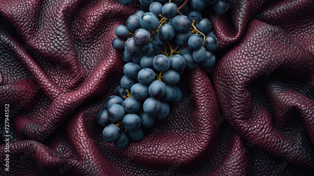 Eco-leather made from grapes is a new material created from by-products ...