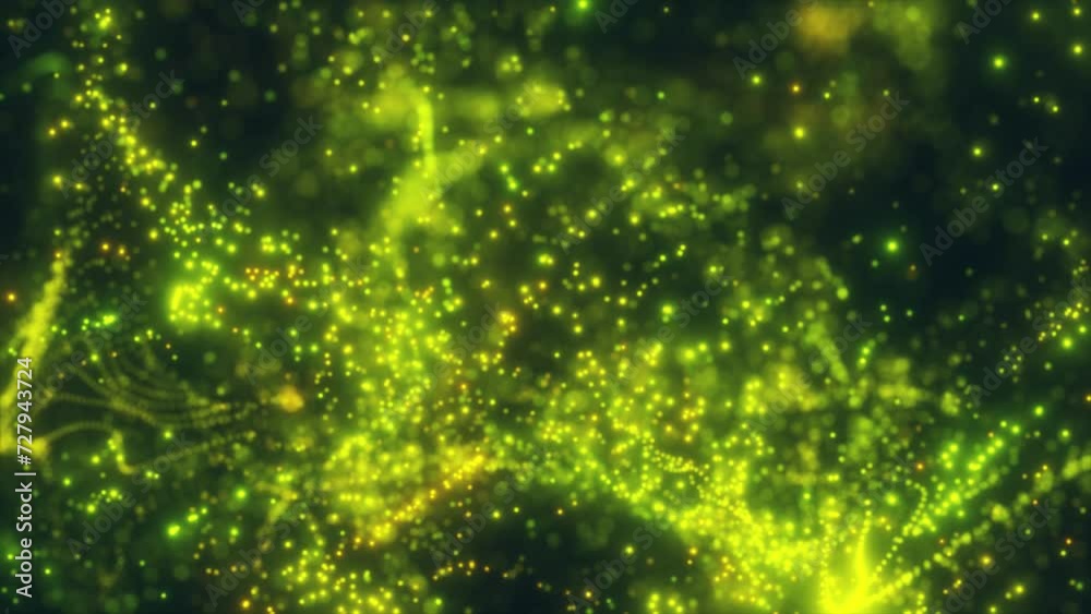 Beautiful animated green background of different shades of green color ...