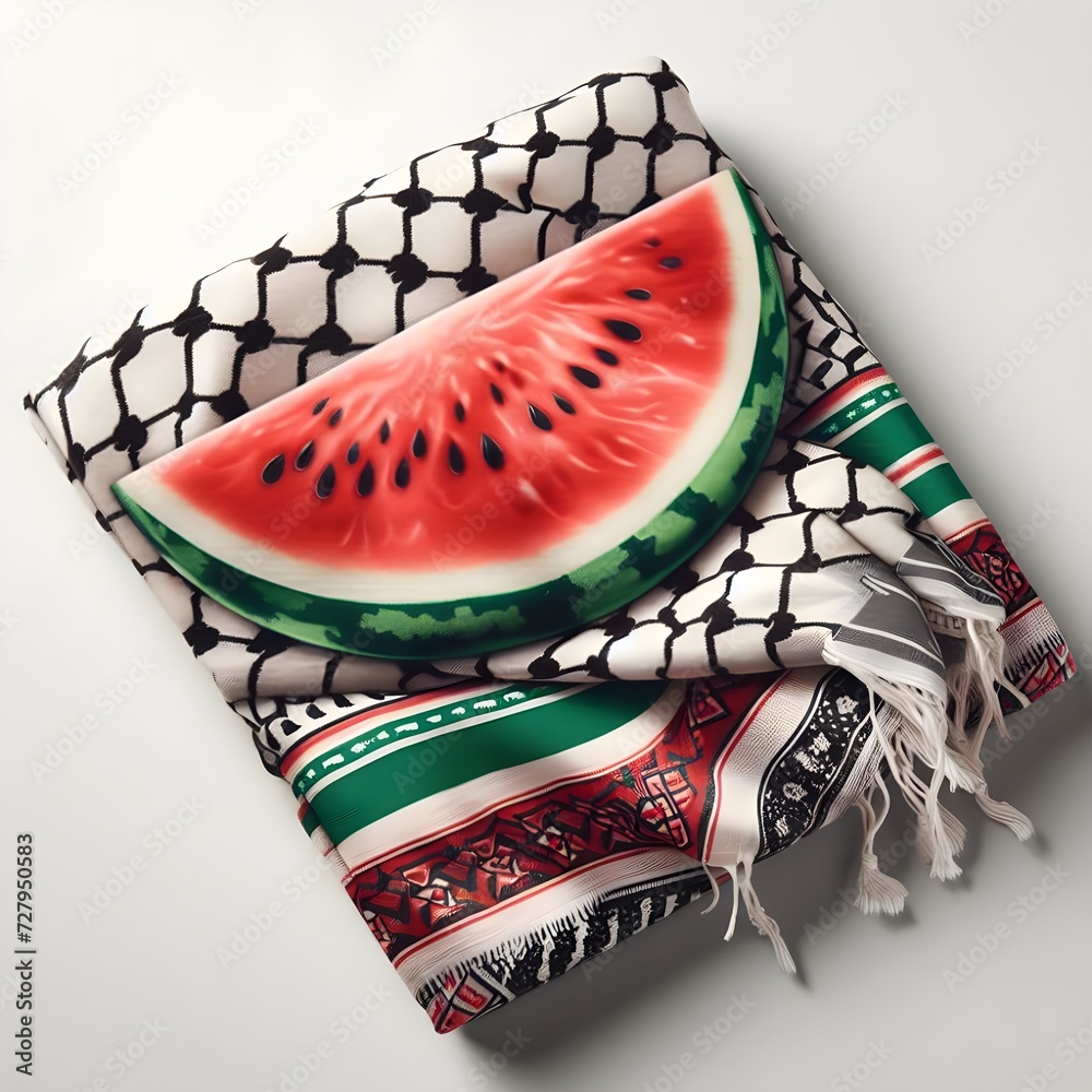 Palestinian keffiyeh, fabric, high quality, hd, 4k, plain background ...