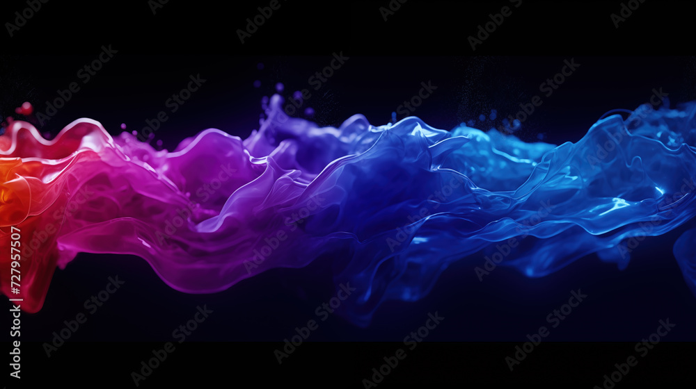 liquid colors in a line, wallpaper background design Stock Illustration ...