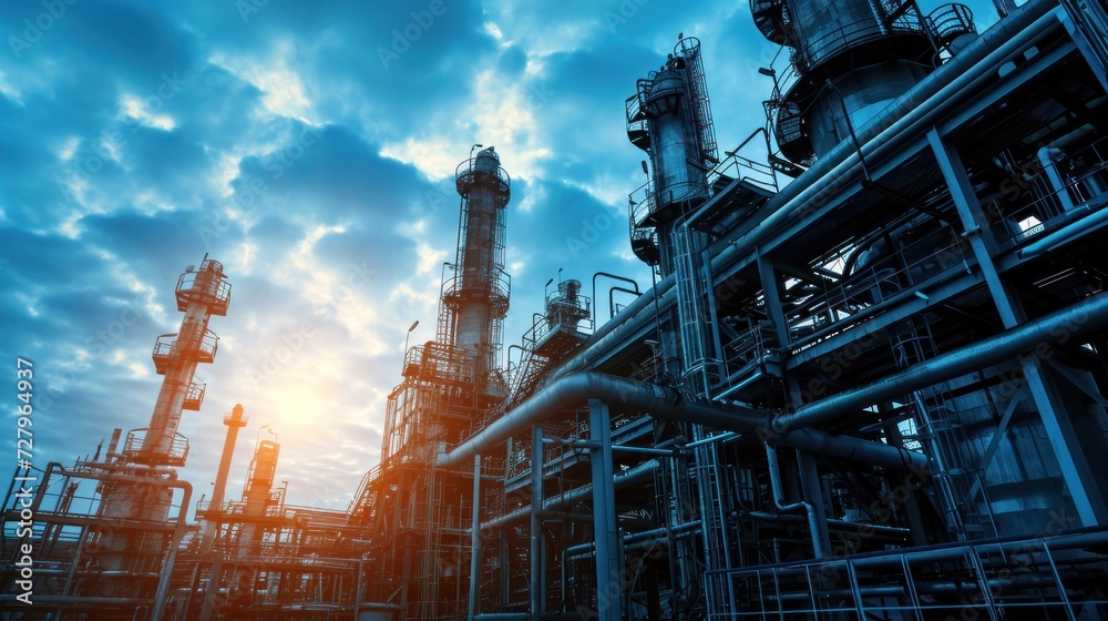 factory use clean energy, industrial, factory, pollution, technology ...