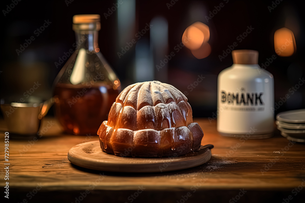 Savor the richness of Mont Blanc Cake, a delectable dessert featuring ...