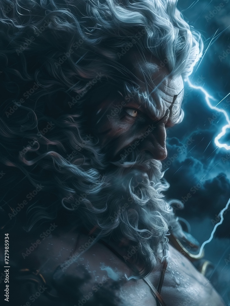Zeus, the Greek god of sky and thunder, reigned as the king of the gods ...