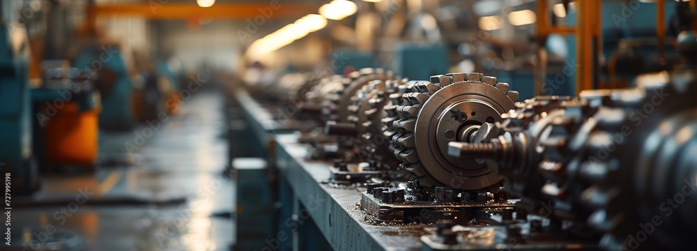 heavy machinery in the manufacturing processes, industrial automation ...