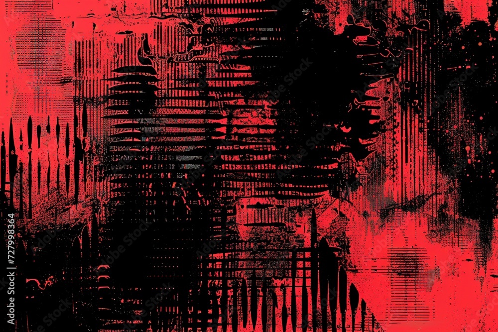 Gritty Glitch Artistry: Dive into gritty glitch art with distorted ...