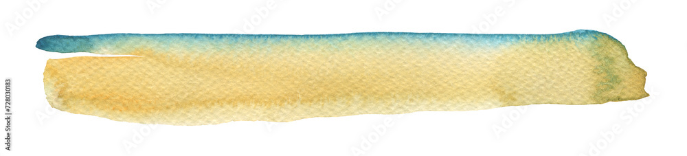 Ink watercolor hand drawn flow stain blot painting line desing element ...