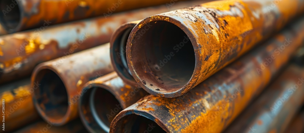 Rust-Free Pipe Arrangement Shines After Drilling, Rust-Free Pipe ...