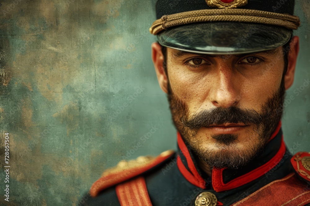 History of Turkish soldier. Historical photograph of Turkey soldier ...