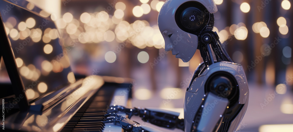 A robot serving as a virtual music historian, exploring the evolution ...