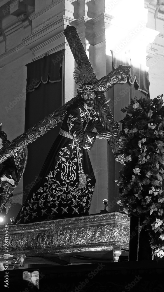 Procession of Jesus Nazareno del Perdon of San Francisco de Antigua ...
