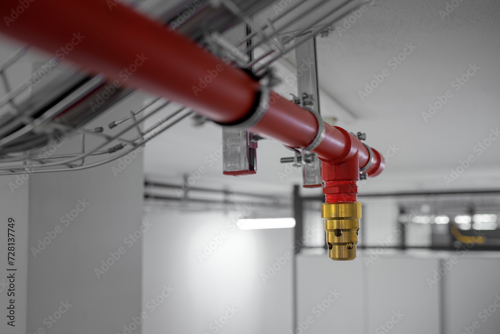 Clean agent fire suppression system used in data centers, backup ...
