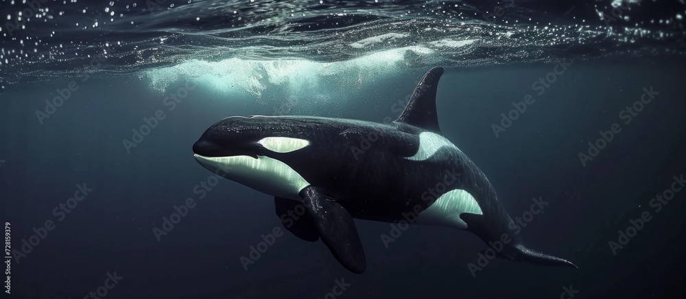 Powerful Orcinus orca: The Majestic Killer Whale Dominates the Seas ...