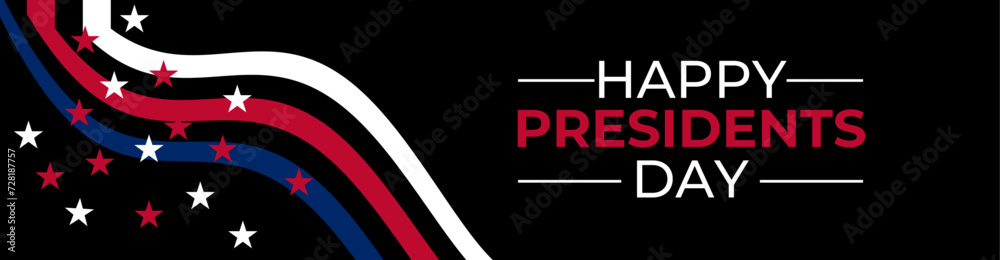 President's Day Background Design. United States national flag colors ...