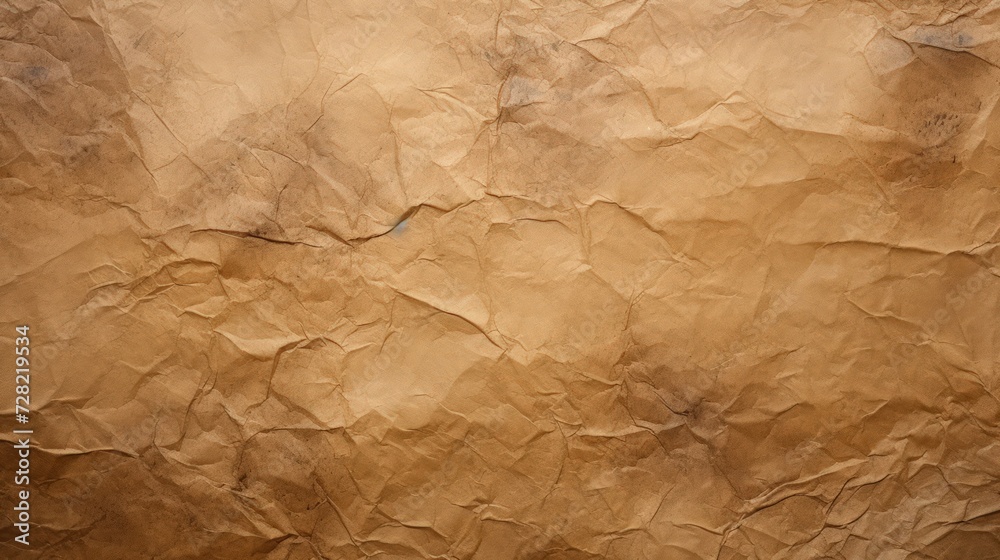 Grunge background with crushed brown paper texture. Stock Photo | Adobe ...