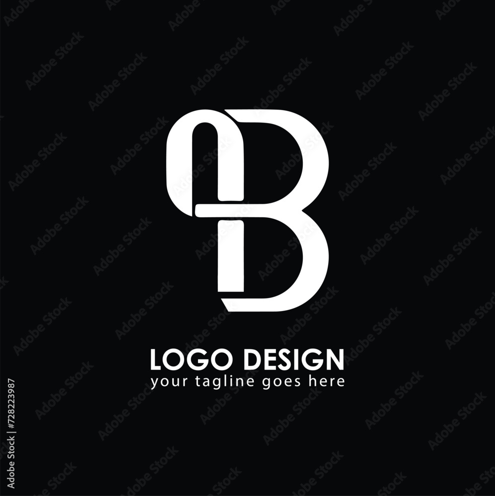 QB QB Logo Design, Creative Minimal Letter QB QB Monogram Stock Vector ...