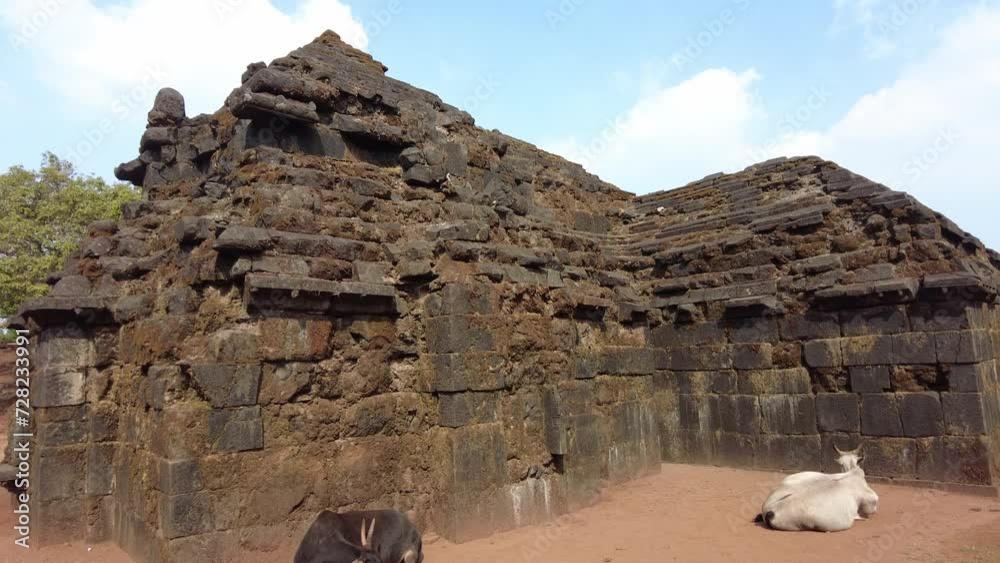 29 Jan 2024, Mahabaleshwar, India, Krishnabai Temple, Mahabaleshwar ...