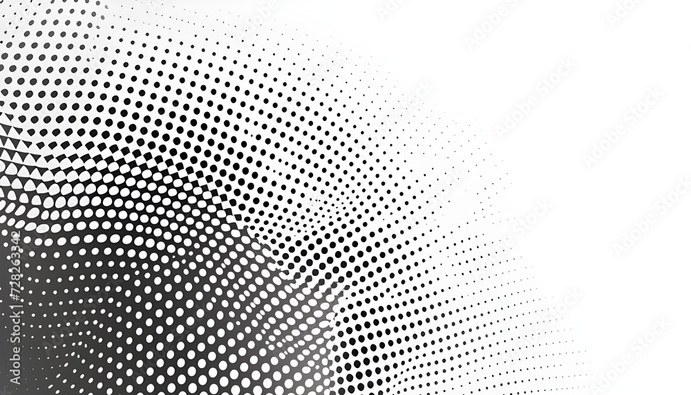 Dot perforation texture. Dots halftone seamless pattern. Fade shade ...