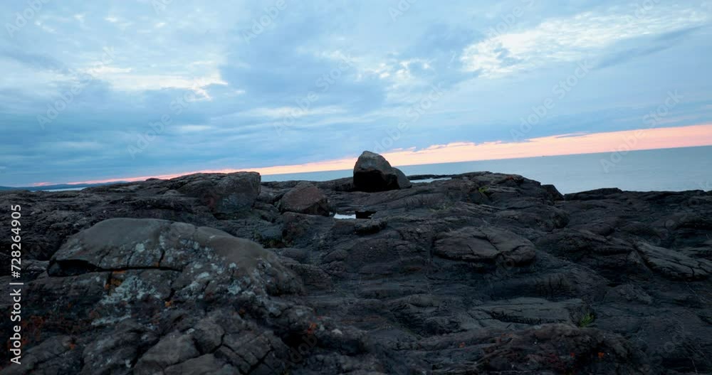 Black Rocks, Presque Isle Park, Marquette, Michigan, Lake Superior ...