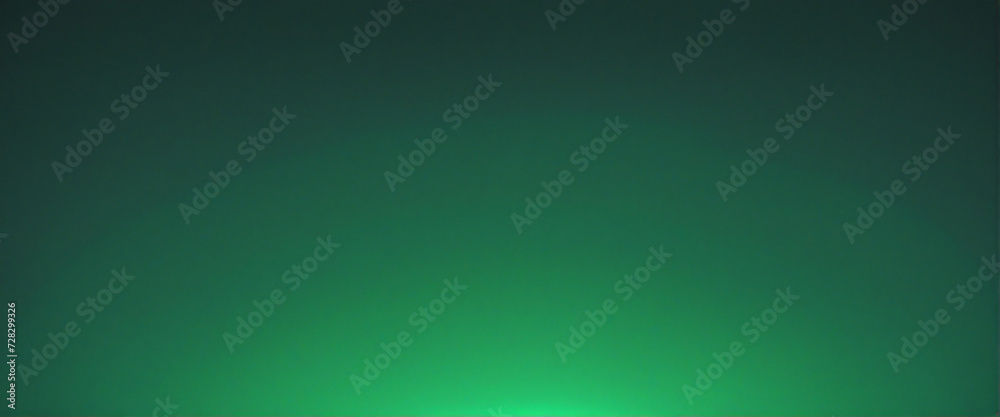 Grainy texture green gradient background glowing light dark backdrop ...