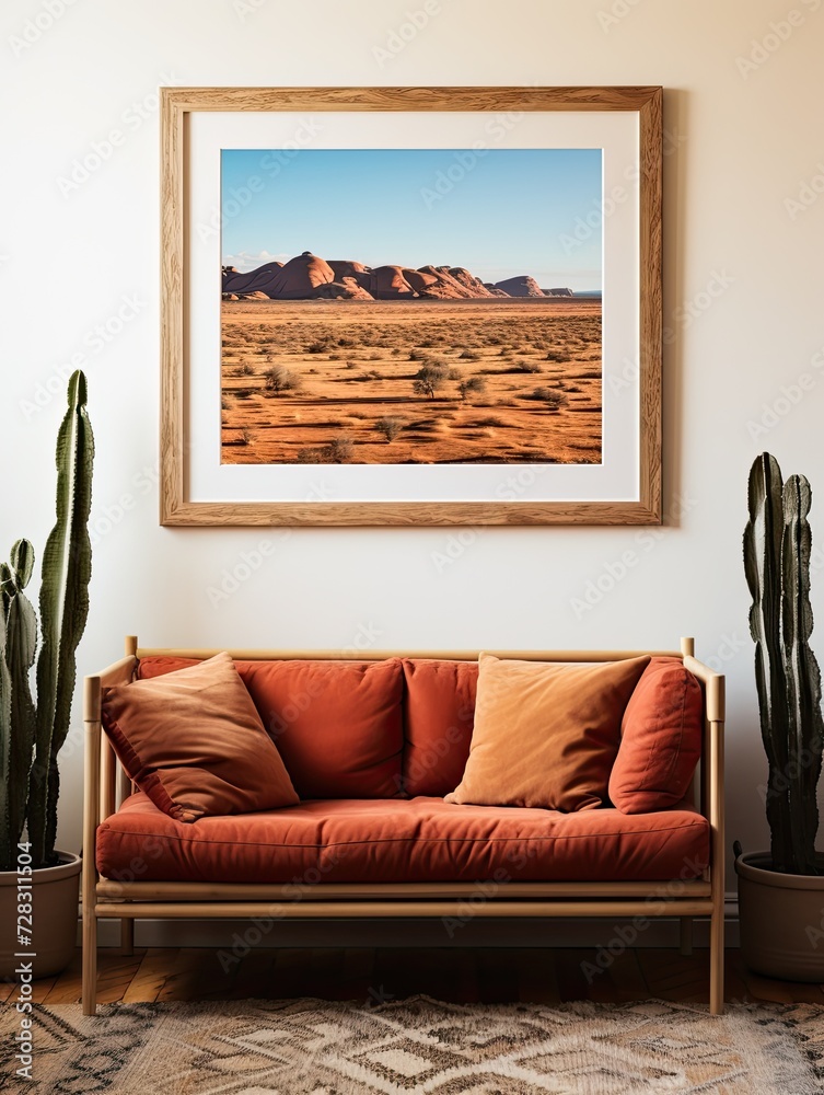 Australian Outback Landscapes Framed Landscape Print: Captivating ...