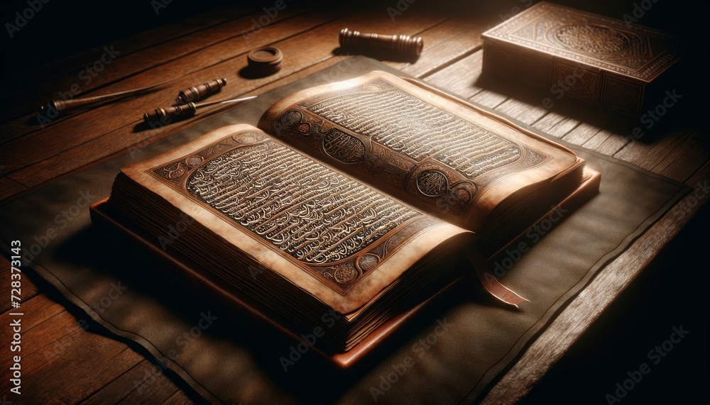 In the Realm of Ancient Knowledge: An Exquisite Manuscript of ...