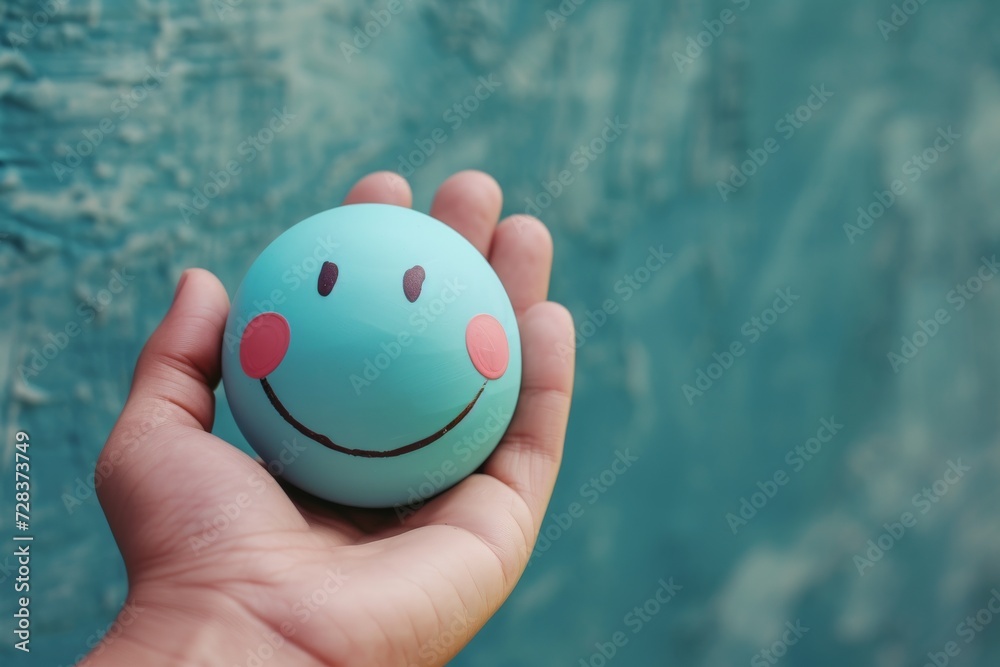 Happy Smiley Emoji handy Emoticon, colored Symbol message board ...