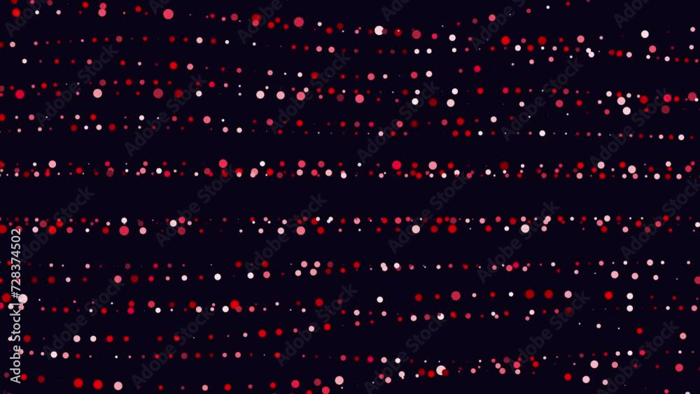 Symmetrical pattern of dots in various sizes, forming a repeating ...